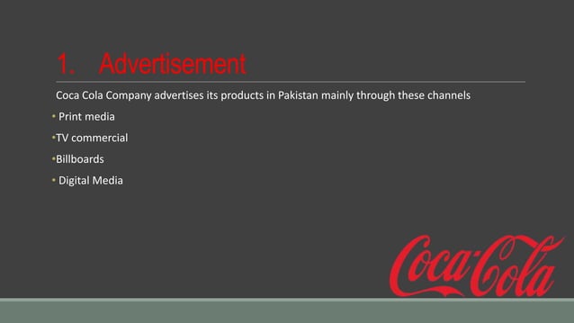 The 4Ps of Coca Cola (Marketing presentation) | PPTX | Advertising ...