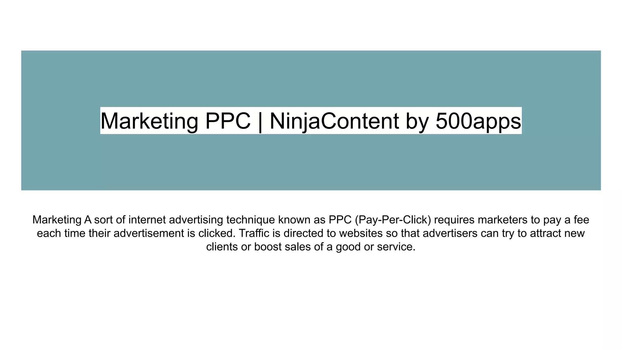 Marketing PPC _ NinjaContent by 500apps.pdf