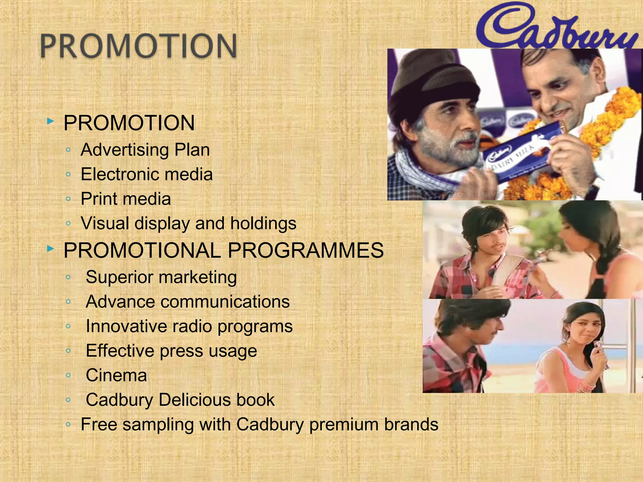 Marketing strategies of Cadbury | PPT