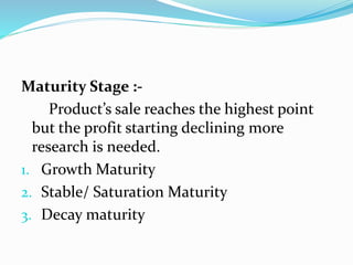 Product Life Cycle | PLC - Marketing | PPTX
