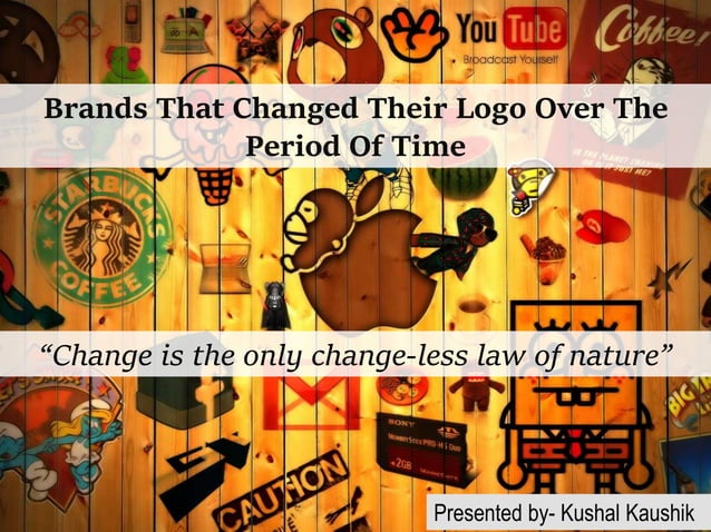 Brands That have changed their Logo over the time. | PPTX | Business ...
