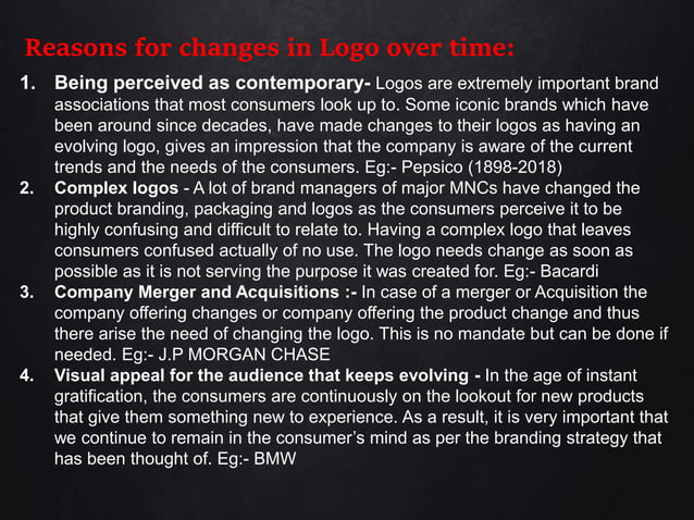 Brands That have changed their Logo over the time. | PPTX | Business ...