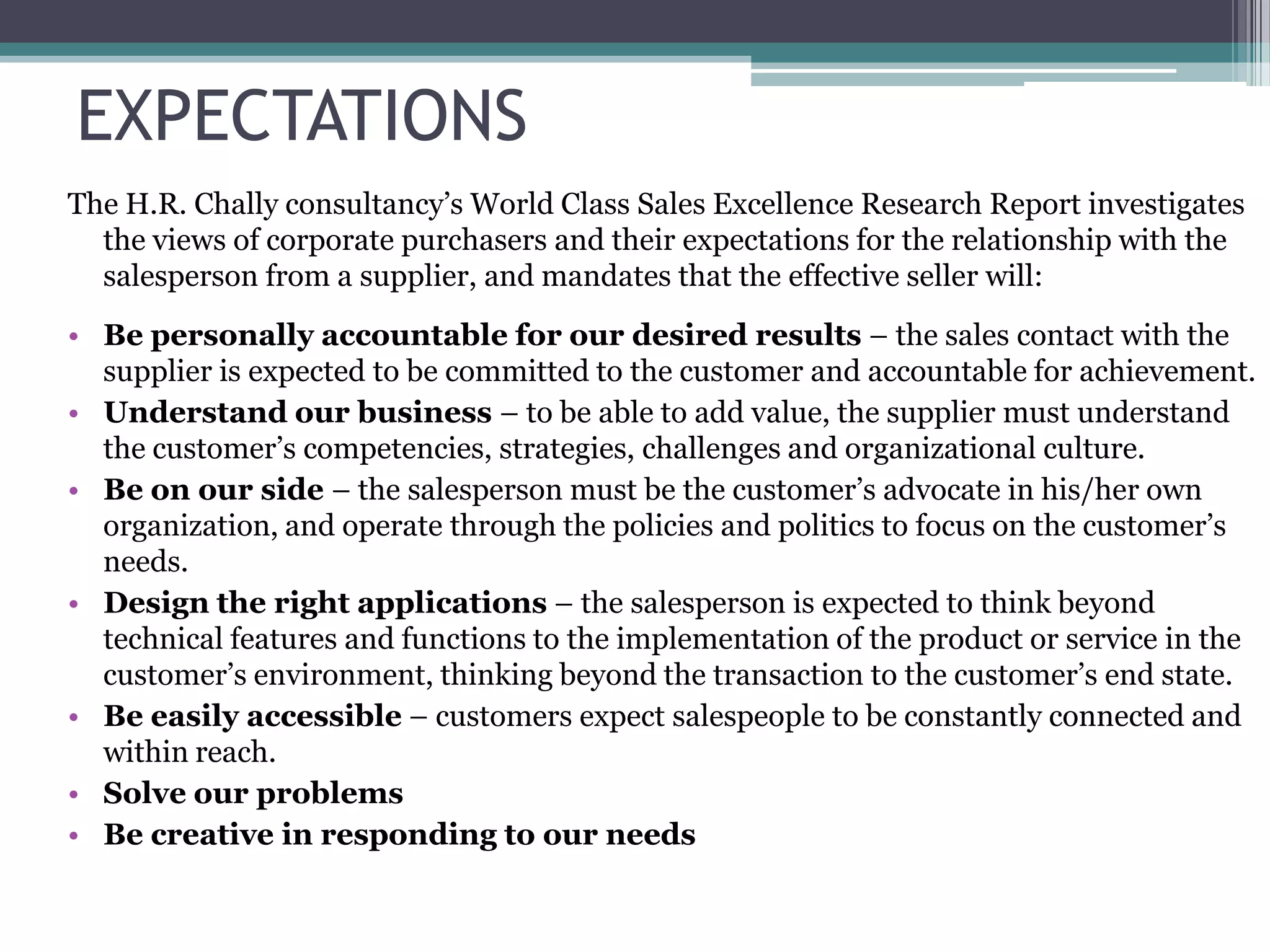 Evolution of strategic sales organisation | PPTX