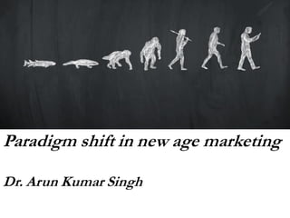 Paradigm Shift in new age marketing | PPT
