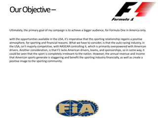 Formula 1 - American Development | PPTX