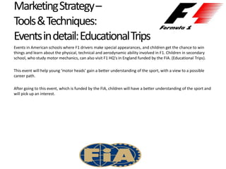 Marketing & PR - F1 Development Presentation | PPTX