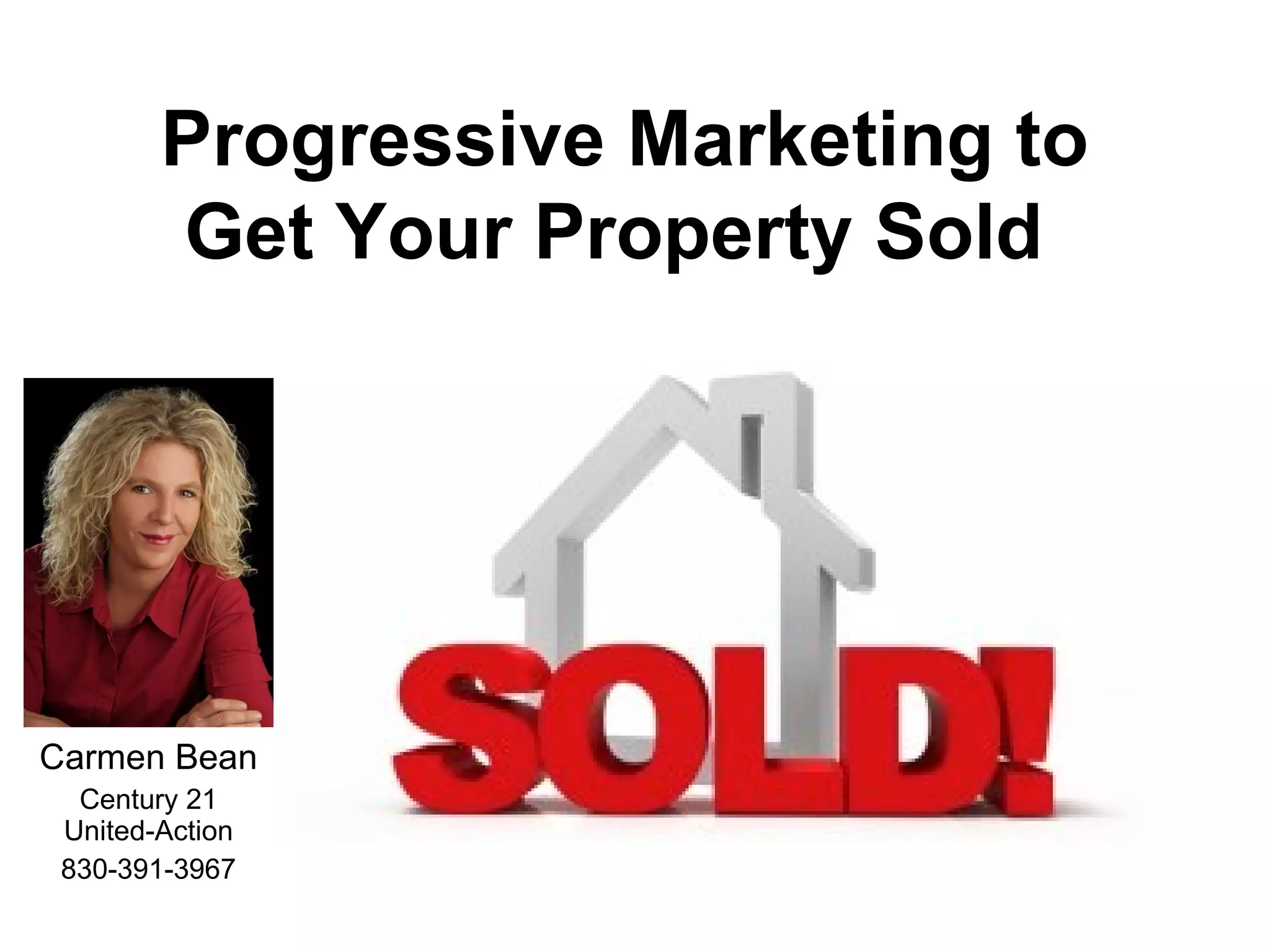 Progressive Marketing Presentation | PPT | Real Estate Industry ...