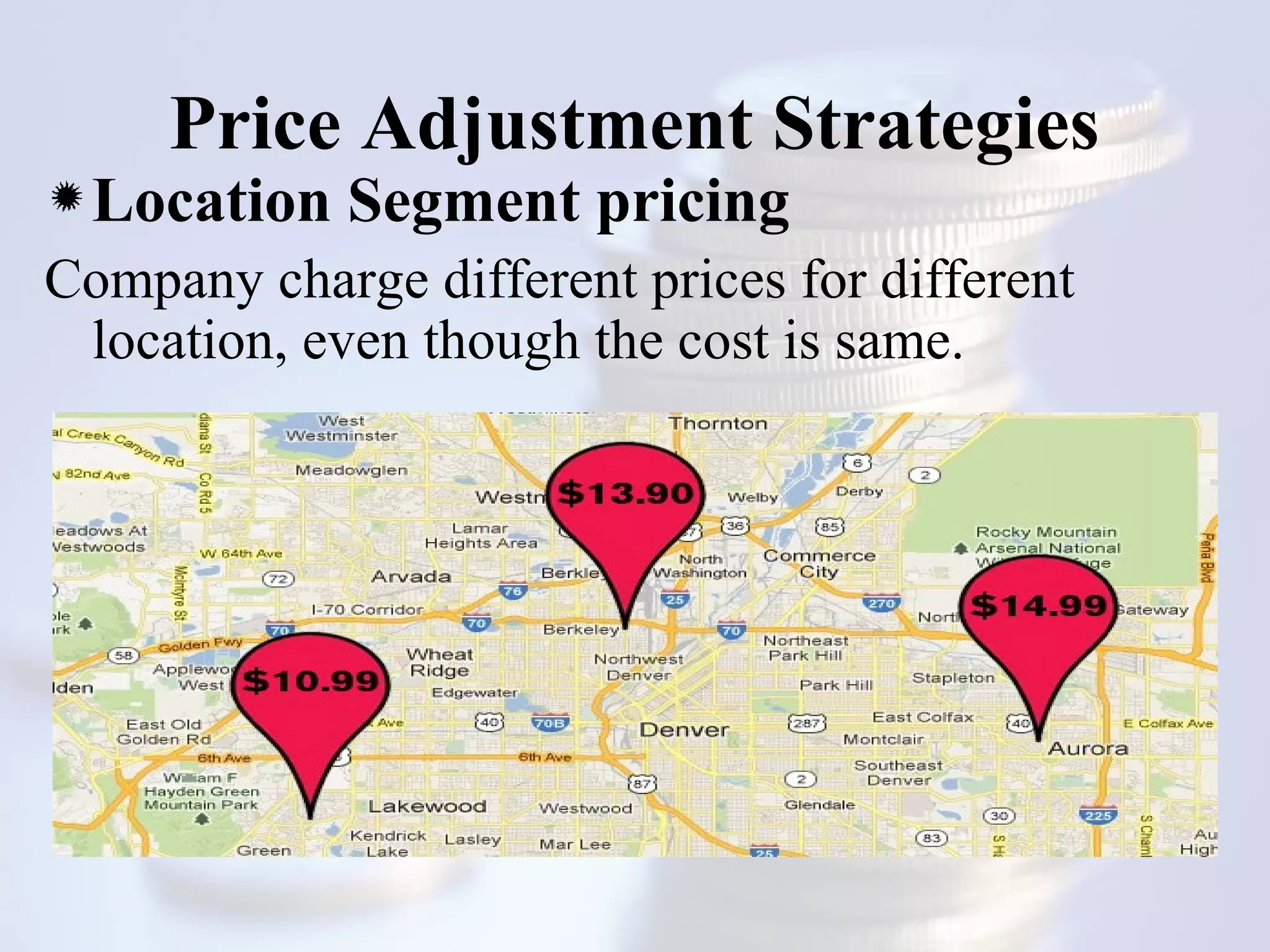 Pricce Adjustment strategies Presentation | PPT