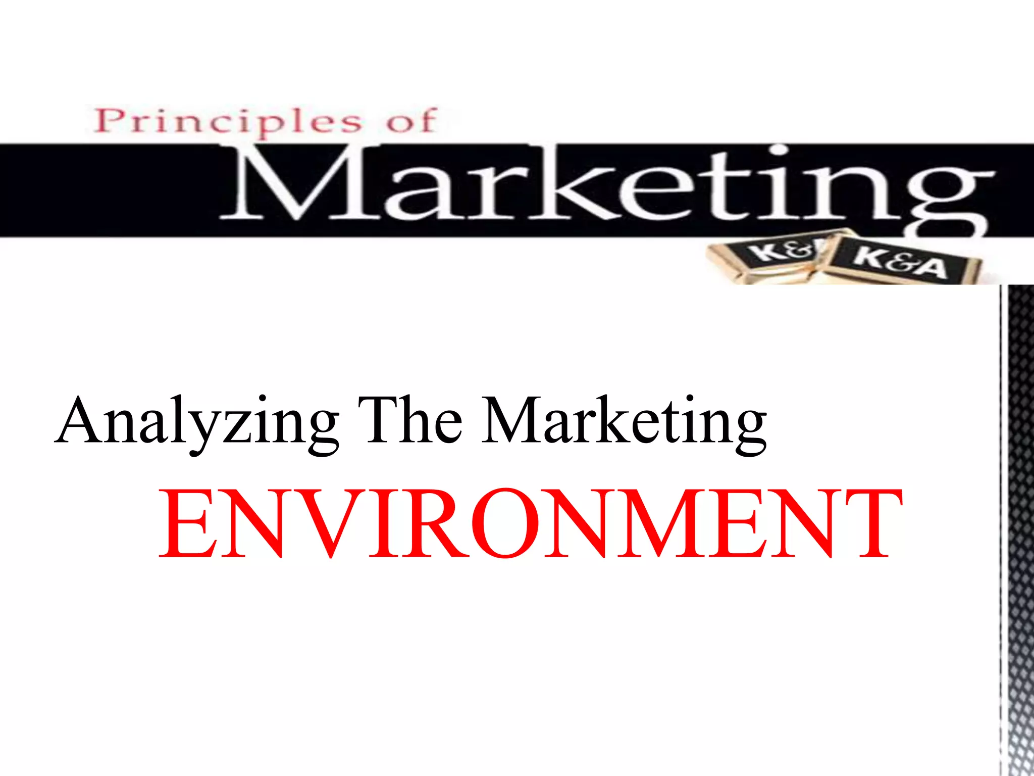 Internal and External Marketing Environment | PPTX