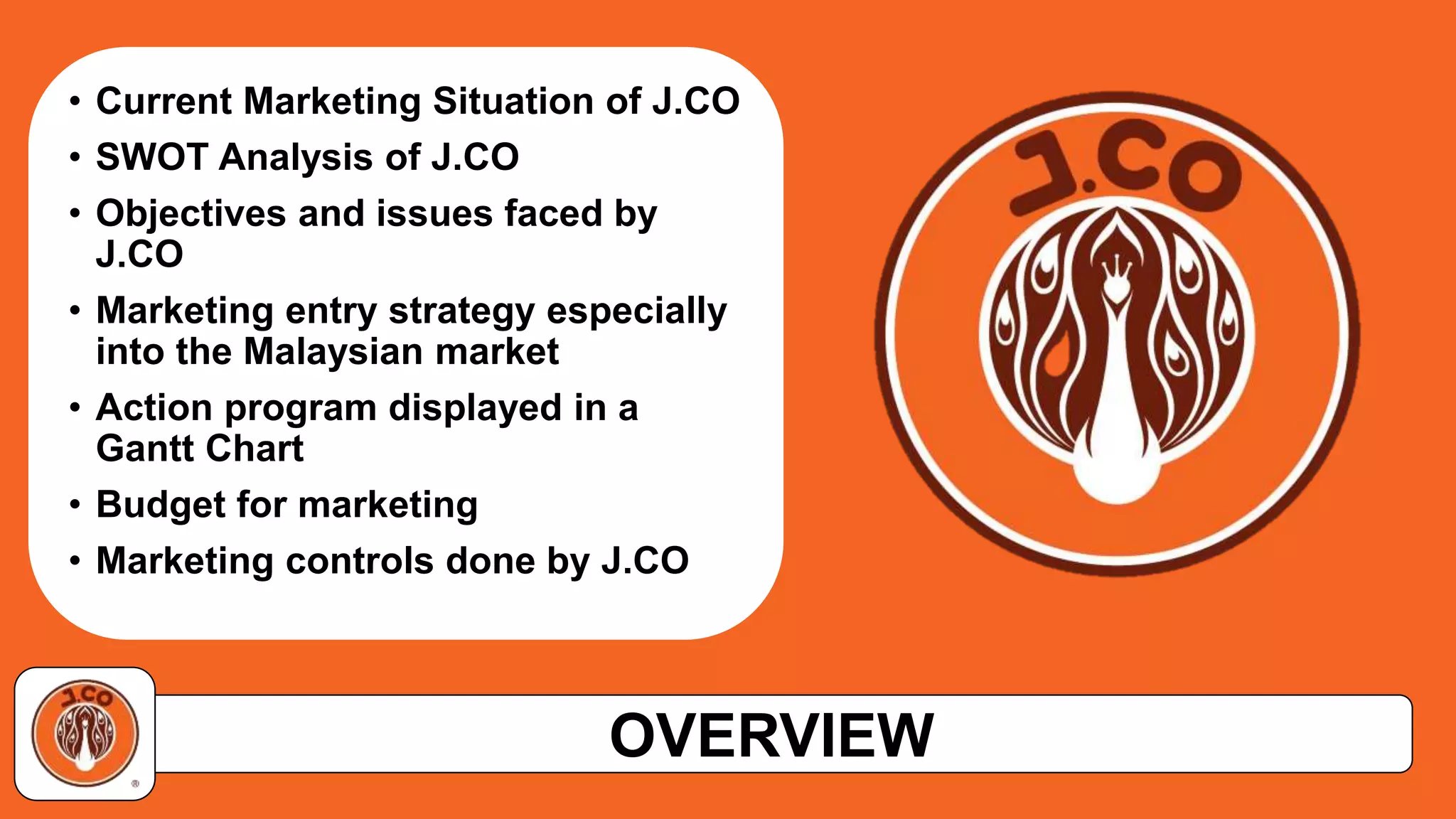 J.CO Donut & Coffee Marketing Presentation | PPTX
