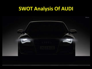 Marketing Strategies of AUDI with marketing mix | PPTX