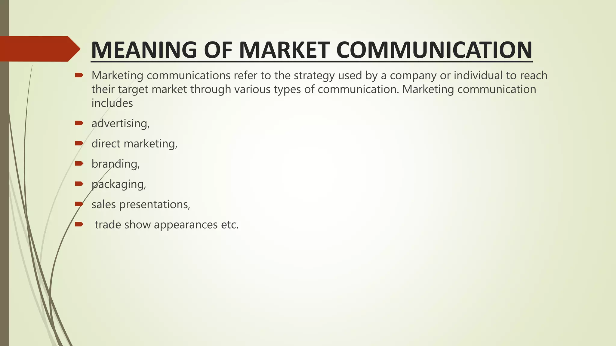 Marketing Communication process | PPTX