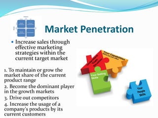 Ansoff's Product Market Expansion Grid | PPTX
