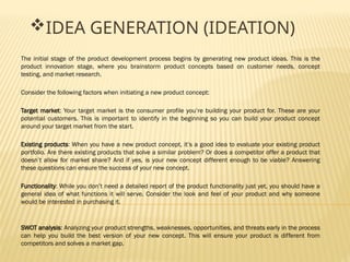 Marketing New Product Development Proces | PPT