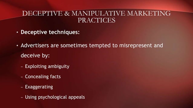 Marketing & product safety | PPT