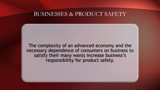 Marketing & product safety | PPT