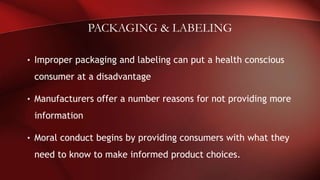 Marketing & product safety | PPT
