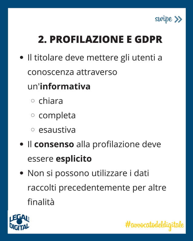 Marketing profilazione e gdpr | PDF