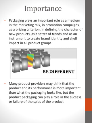 Marketing - Packaging Project CBSE | PPTX