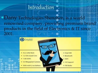 DANY Marketing project | PPT