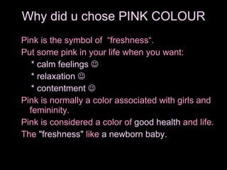 Marketing Project Pink Wood Ideas | PPT