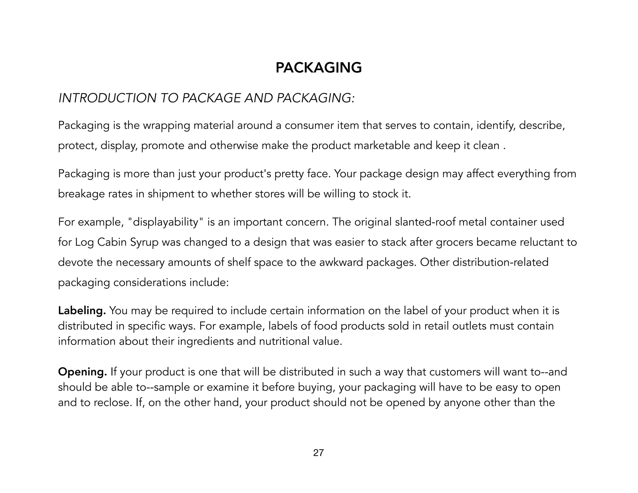 Branding and Packaging Project Class 12 Marketing ( 783 ) | PDF