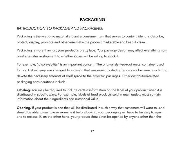 Branding and Packaging Project Class 12 Marketing ( 783 ) | PDF