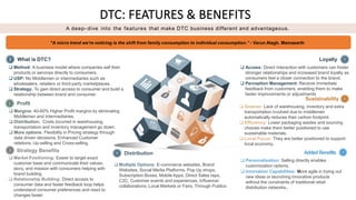 D2C Project Marketing MBA Semester 1 PPT | PPTX