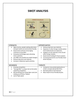 Marketing Project on Hybrid Bicycles in INDIA | PDF