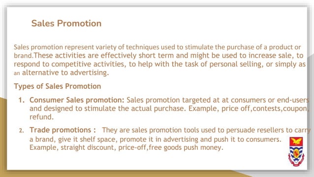 Marketing. scope of promotion. advertising, personal selling | PPT