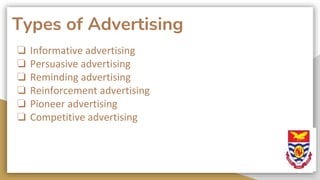 Marketing. scope of promotion. advertising, personal selling | PPTX ...