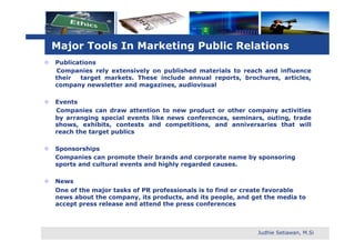 Marketing public relations concept | PPT