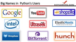 Python Online From EasyLearning Guru | PPTX | Programming Languages | Computing