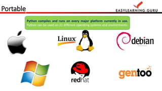Python Online From EasyLearning Guru | PPTX | Programming Languages | Computing