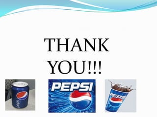Marketing report on PEPSI | PPTX