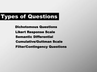 Marketing Research | PPT