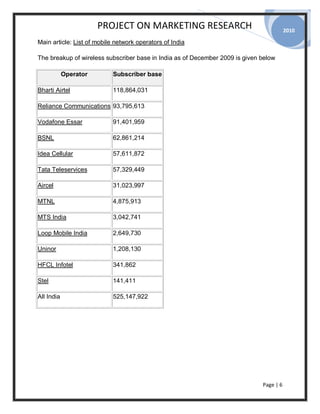 Marketing research | PDF