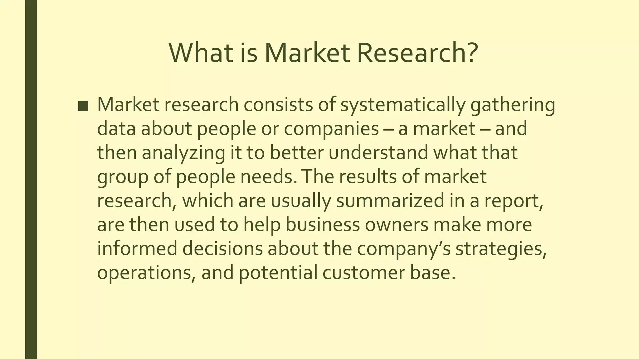 Marketing research | PPTX