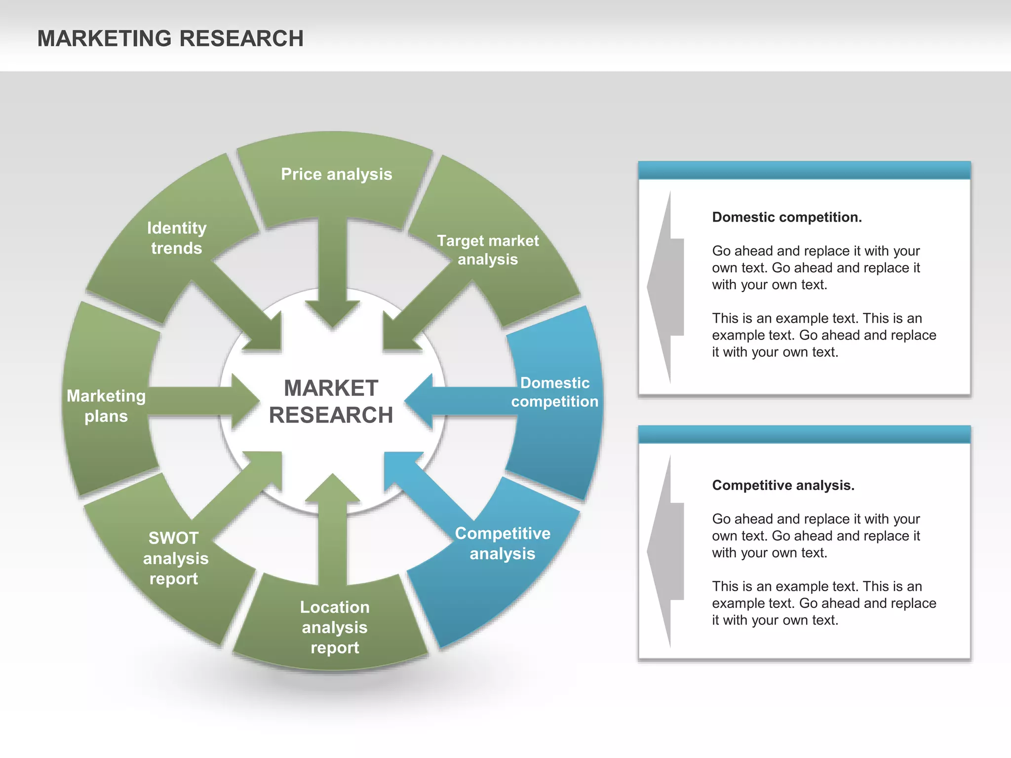 Marketing Research Process Diagrams (for PowerPoint and Google Slides ...