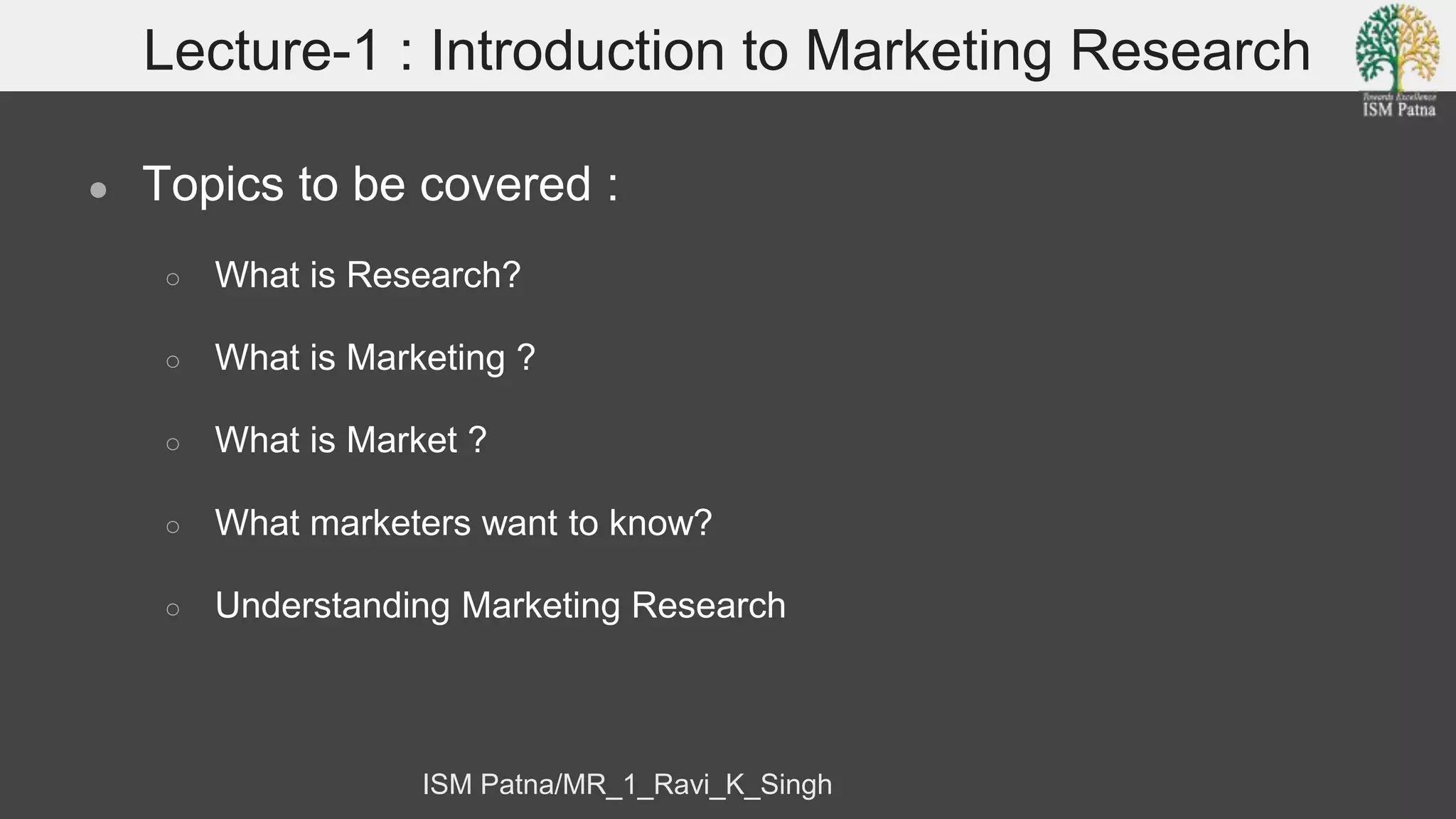 Marketing research lecture-1-introduction_to_research | PPTX