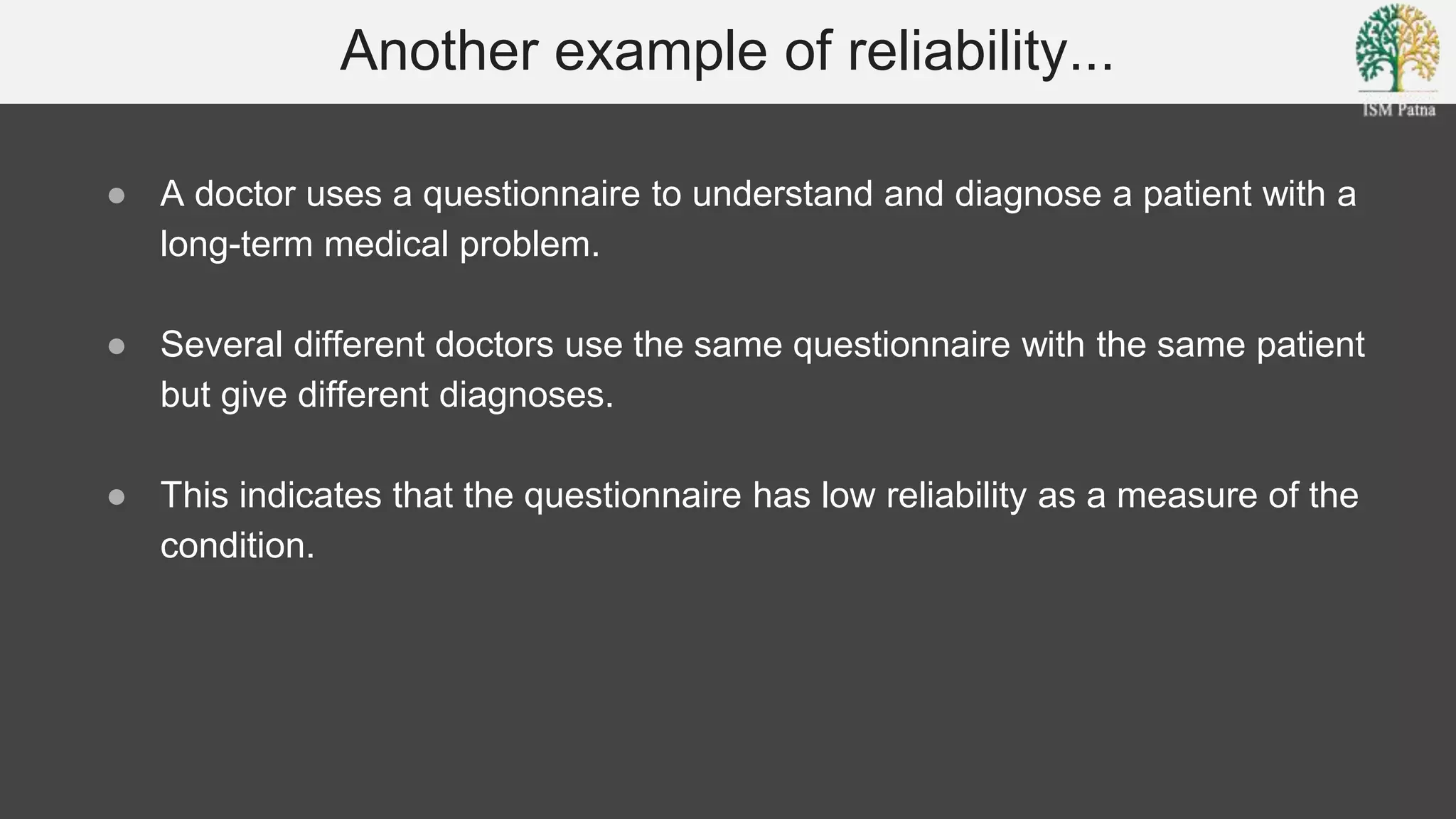 Marketing research lecture-5-reliability_validity | PPTX
