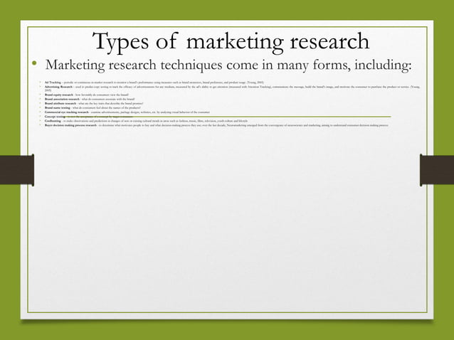 Marketing Research Introduction | PPT