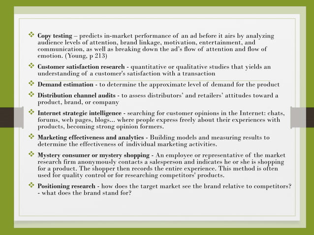 Marketing Research Introduction | PPT