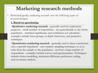 Marketing Research Process Example
