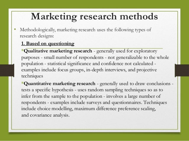 Marketing Research Introduction