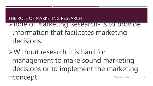 Introduction to Marketing Research_ Week2 | PPT