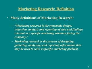 Marketing research process | PPT