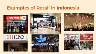 Marketing retailing presentation general content | PPT