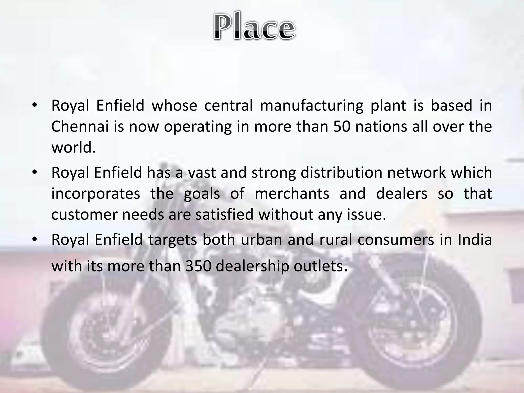 Marketing royal enfield | PPTX