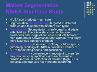Marketing segmentation | PPT
